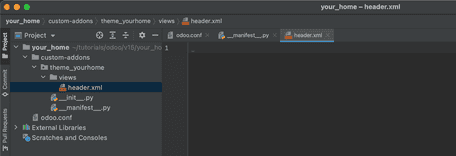 How to Create Odoo Website Custom Header and Footer | AJScript